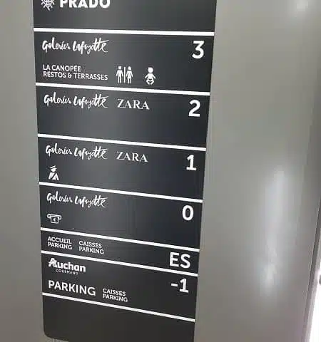 Signalétique de Centre Commercial à Marseille | Le Prado | Semios